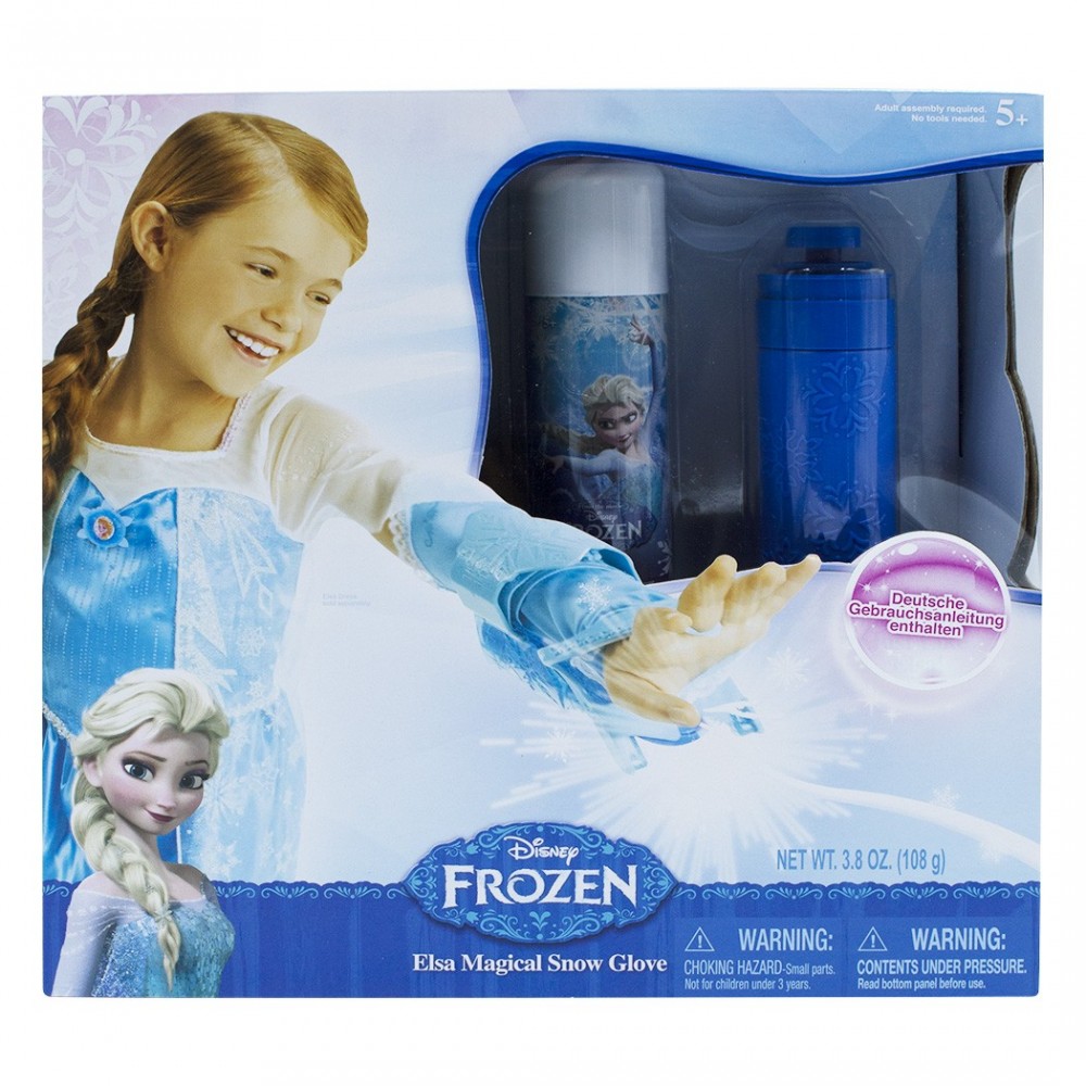 Frozen le magique 139273 gant d Elsa 2 en 1 tire de la neige ou de l eau glacee